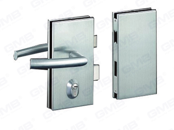 Stainless Steel Commercial Glass Door Security Lock Sliding Door Lock ...